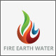 Fire Water Earth Logo, Logo Templates | GraphicRiver
