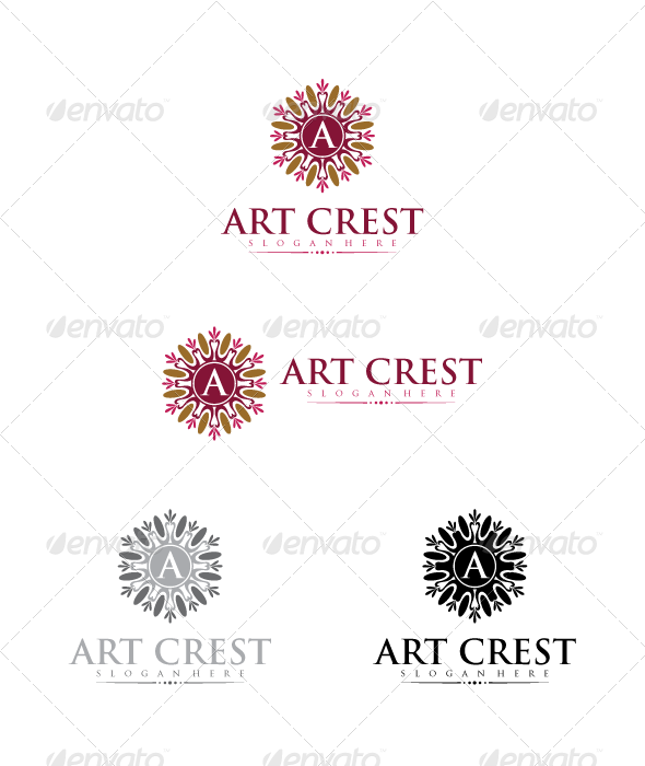 Art Crest, Logo Templates | GraphicRiver