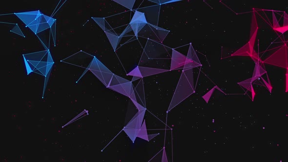 Colorful Plexus, Motion Graphics | VideoHive