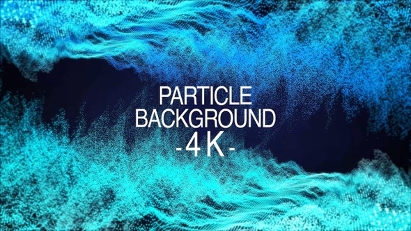 Abstract Particle Background 4K, Motion Graphics | VideoHive