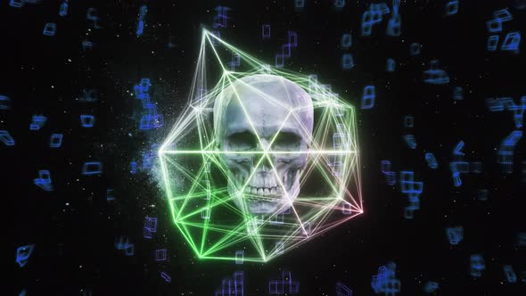 Skull Audio React Transform II Vj Loop, Motion Graphics | VideoHive