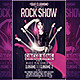 Rock Show Flyer, Print Templates | GraphicRiver