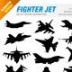Fighter Jet Set, Vectors | GraphicRiver