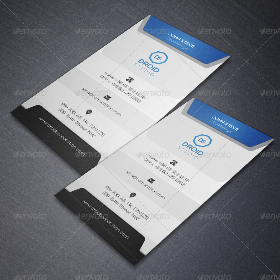 Corporate Business Card, Print Templates | GraphicRiver