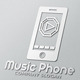 Music Phone, Logo Templates | GraphicRiver