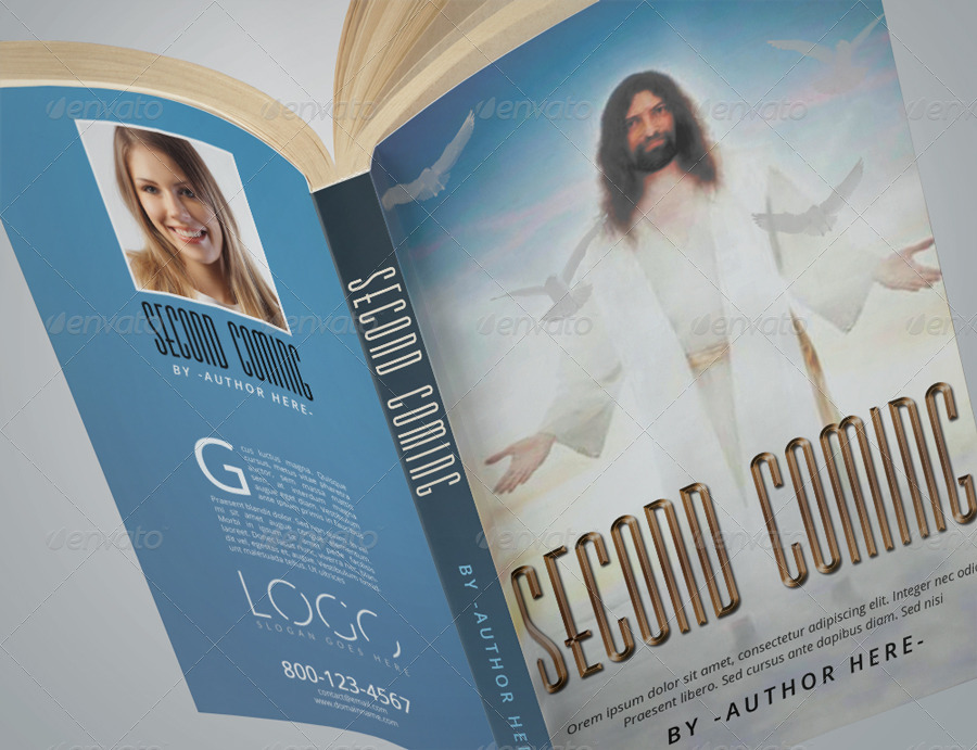 Religion Book Cover Template 02, Print Templates | GraphicRiver