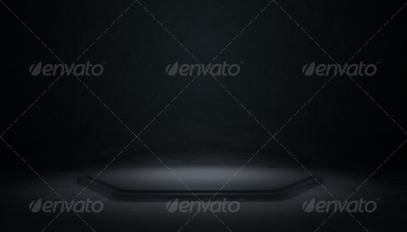 Empty stage 3d render pack, Graphics | GraphicRiver