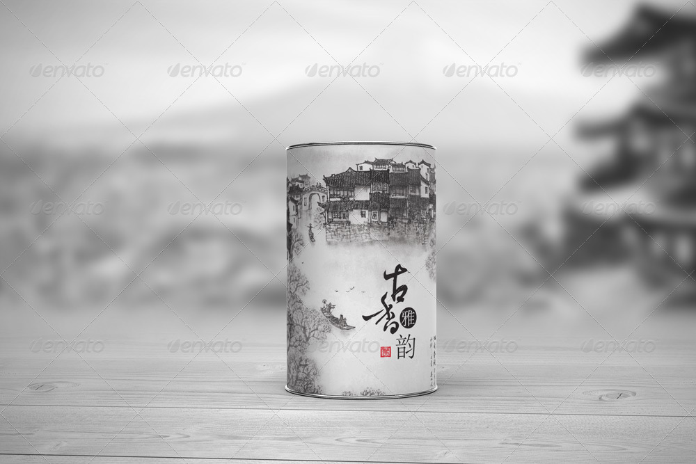 Package Mock-up Can / Paper Tube , Graphics | GraphicRiver