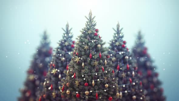 Christmas Background Loop, Motion Graphics | VideoHive