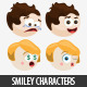 Smiley Characters, Vectors | GraphicRiver