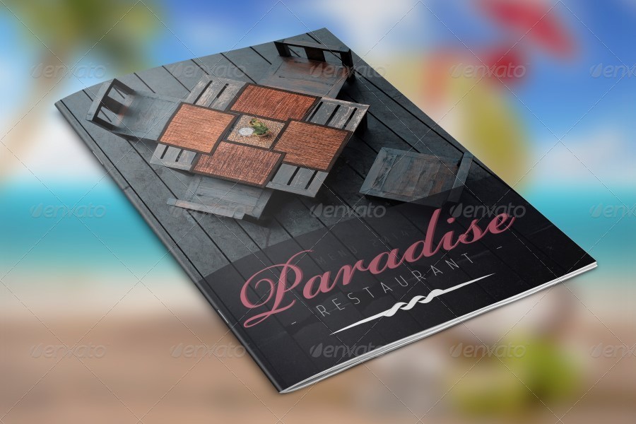 Fresh & Clean Restaurant Menu, Print Templates | GraphicRiver