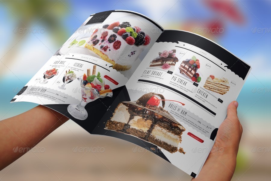 Fresh & Clean Restaurant Menu by Radomir | GraphicRiver