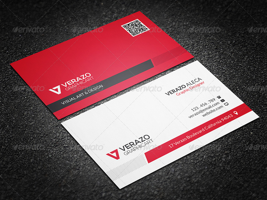 Business Card Bundle 04 by verazo | GraphicRiver
