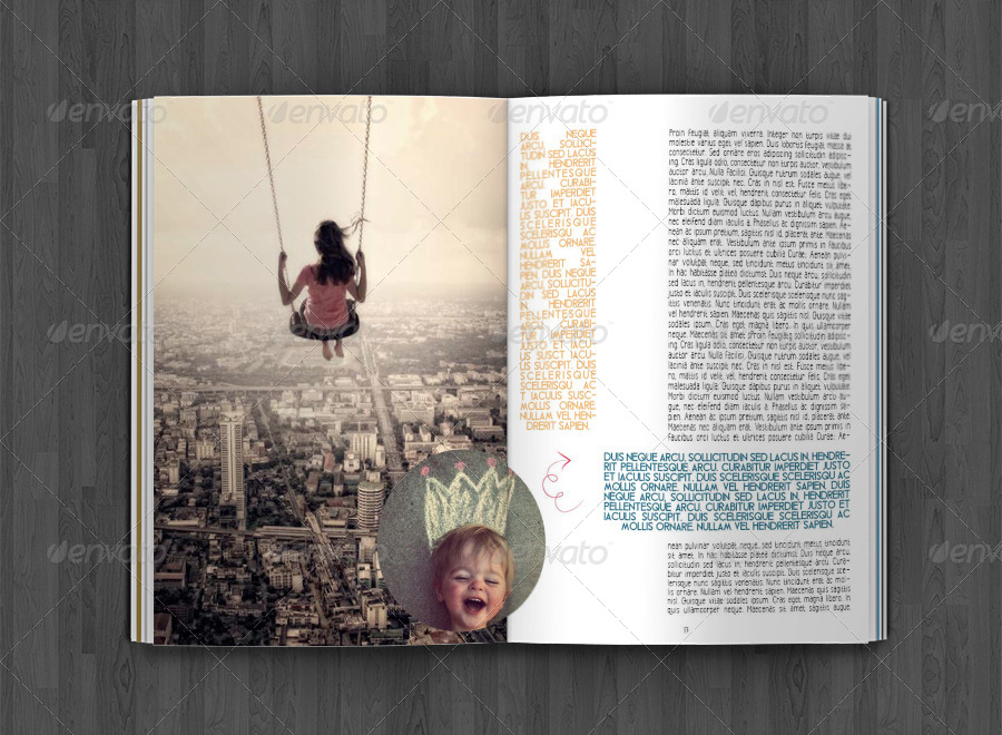 Hilarious Print Magazine, Print Templates | GraphicRiver