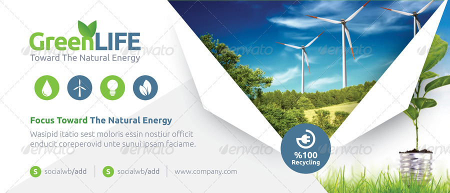 Green Energy Billboard Templates, Print Templates | GraphicRiver