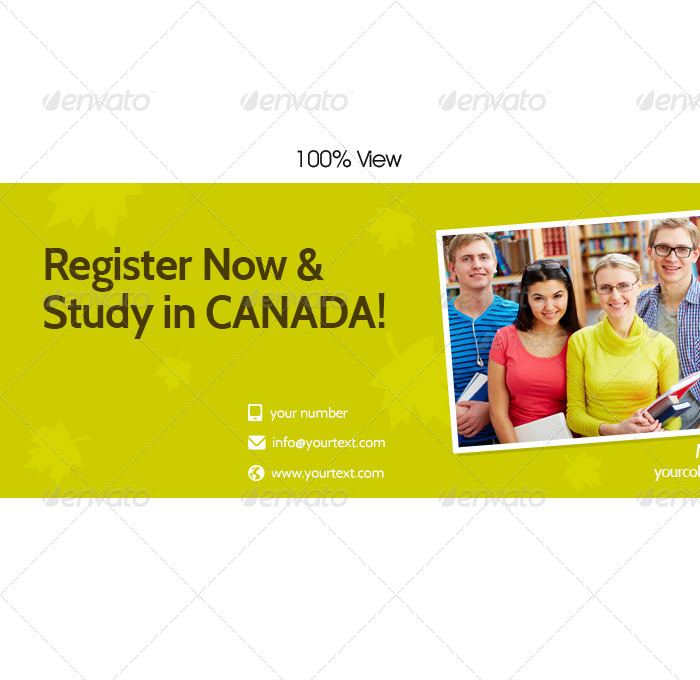 Education Facebook Cover Pages, Web Elements | GraphicRiver