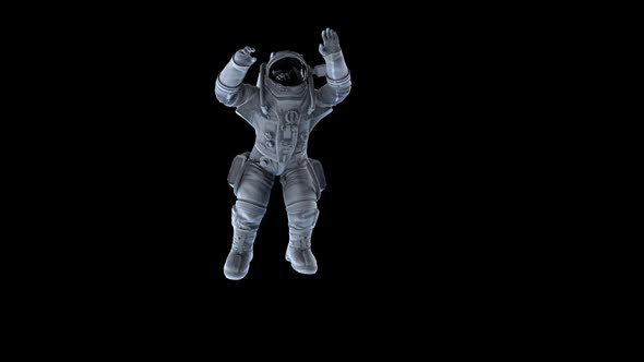 Falling Astronaut, Motion Graphics | VideoHive