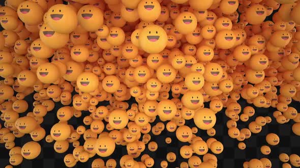 Smile Emoji Transition, Motion Graphics | VideoHive
