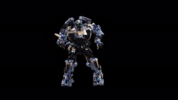 27 Robot Dancing 4K, Motion Graphics | VideoHive
