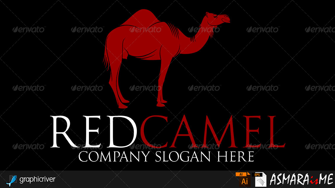 Red Camel "Company Logo" by ASMARAisME | GraphicRiver