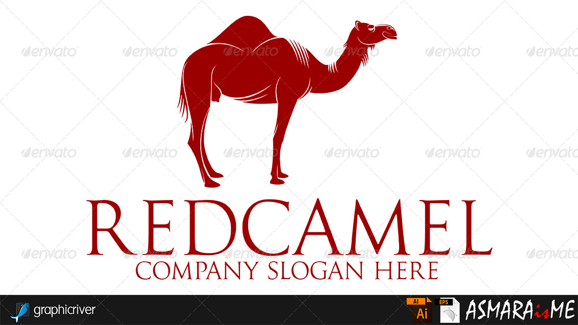 Red Camel "Company Logo" by ASMARAisME | GraphicRiver