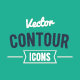 500 Vector Contour Icons, Icons | GraphicRiver