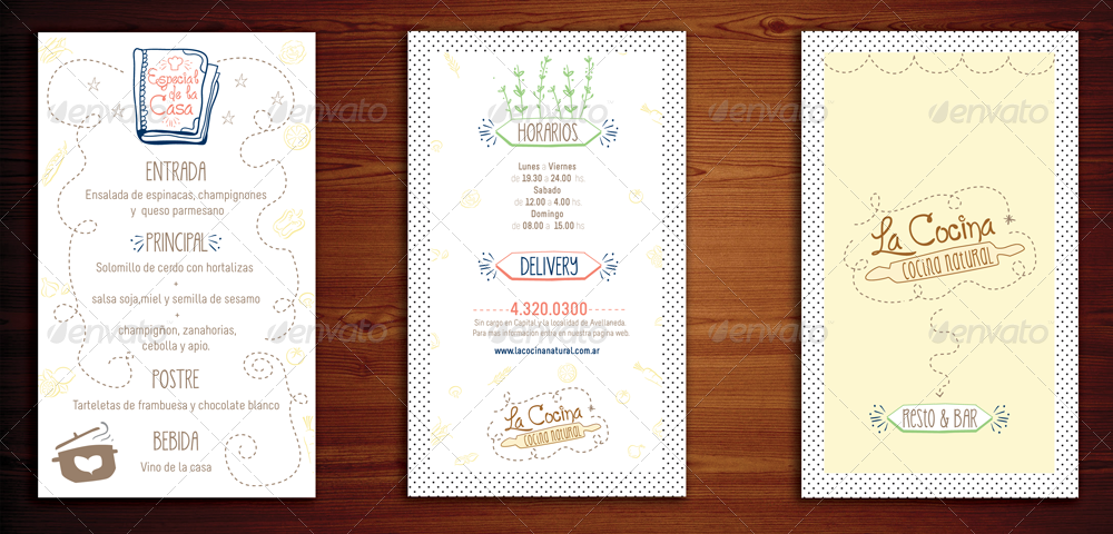 Resto & Bar Menu, Print Templates | GraphicRiver