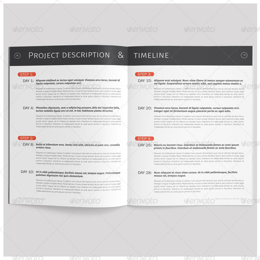 Business Project Proposal Template, Print Templates | GraphicRiver