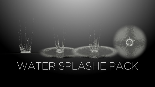Water Splash Pack, Motion Graphics | VideoHive