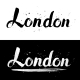 London Hand-Drawn Text by art_of_sun | GraphicRiver