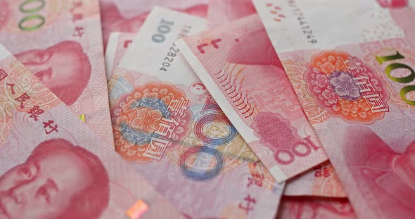 RMB banknote, Stock Footage | VideoHive