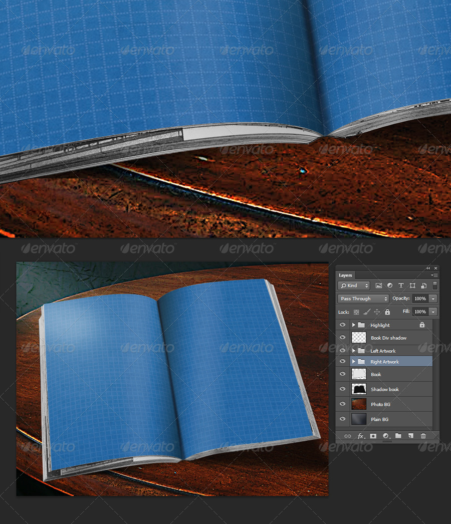 Manga Japanese Comics Mock up, Graphics | GraphicRiver