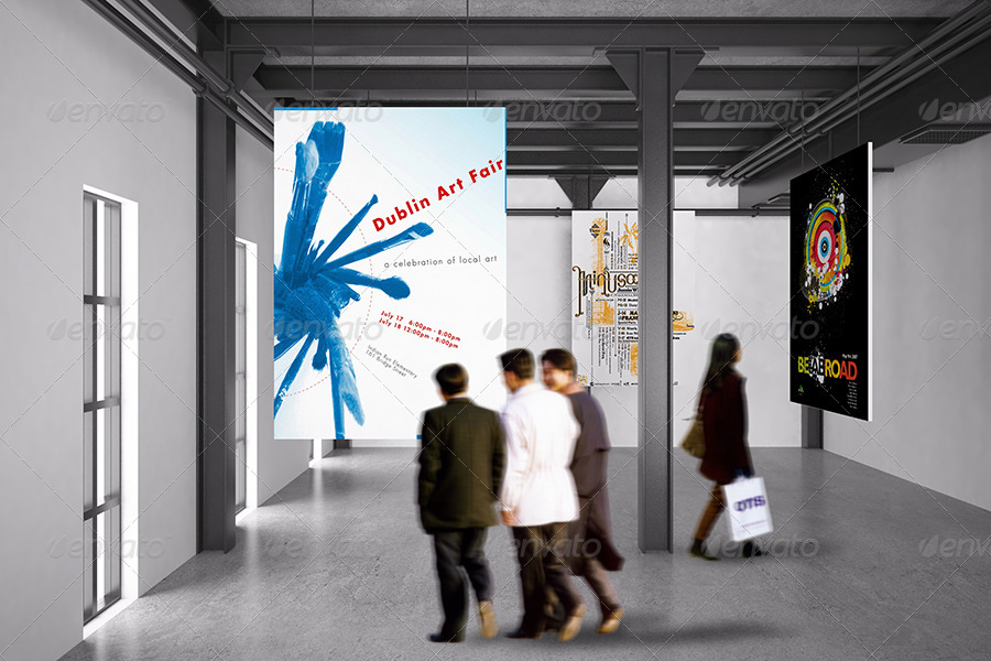 Exhibition Mockup [vol2], Graphics | GraphicRiver