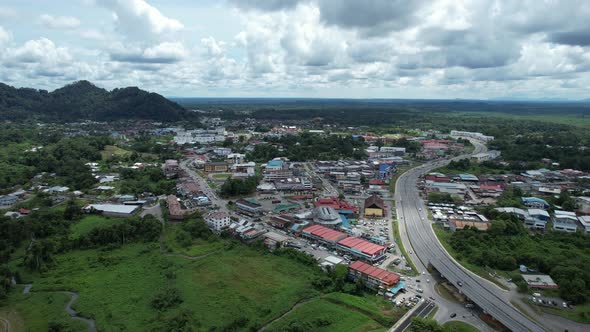 The Towns of Sarawak, Borneo, Malaysia, Stock Footage | VideoHive