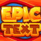 Epic Text Graphic style , Add-ons | GraphicRiver