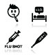 Sick People Icons Set , Vectors | GraphicRiver