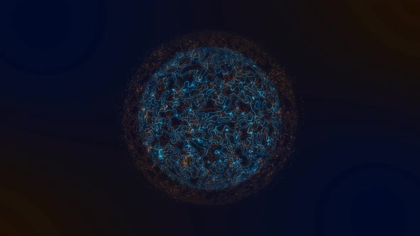 Abstract Sphere Animation 4K, Motion Graphics | VideoHive
