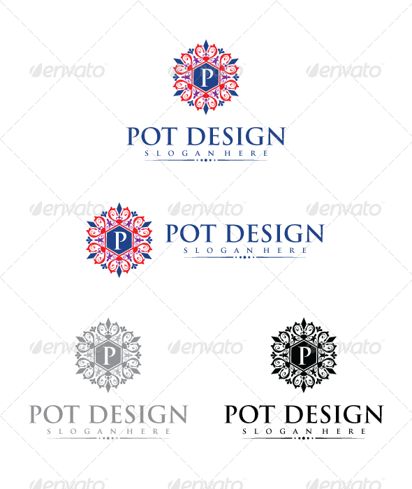 Pot Design, Logo Templates | GraphicRiver