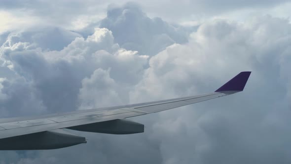 Aerial View From Descending Airplane, Stock Footage | VideoHive