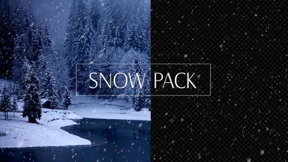 Snow Particles Pack, Motion Graphics | VideoHive