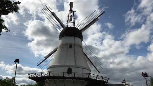 Vejle Windmill. Vejle Vindm?lle. Taken in Denmark., Stock Footage ...