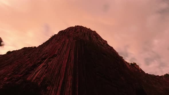 Garni Gorge At Night, Armenia, Stock Footage | VideoHive