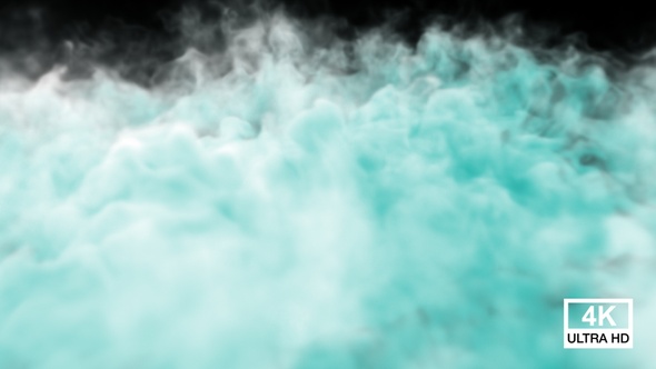 Huge Aqua Color Smoke, Motion Graphics | VideoHive