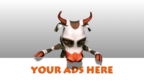 Happy Cow - Cartoon Ads, Motion Graphics | VideoHive