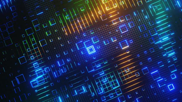Digital Technology Lines |, Motion Graphics | VideoHive