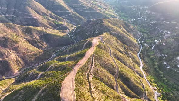 Mountain ranges in Turkey Aerial view 4 K, Stock Footage | VideoHive