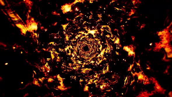 Fire Vortex Loop 4K 01, Motion Graphics | VideoHive