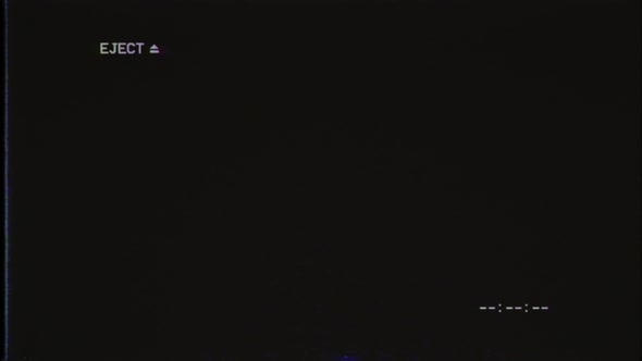 VHS Eject symbol interface for overlay, Motion Graphics | VideoHive