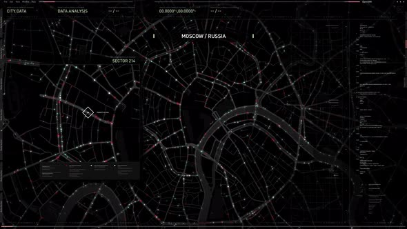 Innovative Secret Spy Analysis Tech Tracks Mission Target On A Digital ...