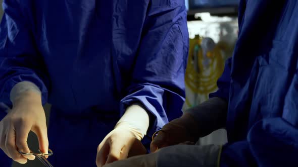 Surgeons performing operation 4k, Stock Footage | VideoHive
